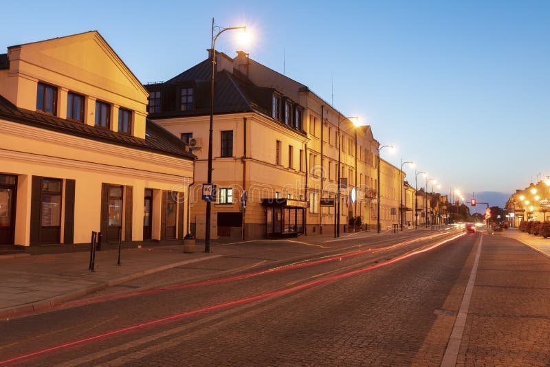 Main Square of Suwalki stock photo. Image of suwalki - 159632244