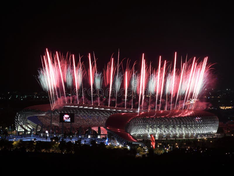 Kaohsiung National Stadium editorial stock image. Image of building ...