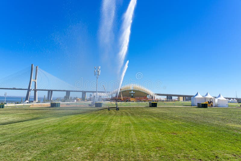 Main Stage for the World Youth Days in the Final Stages of Construction ...