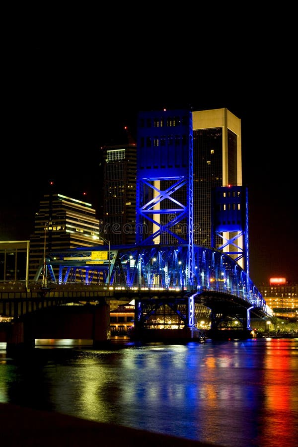 Main Street Bridge, Jacksonville, Florida Stock Photo - Image of ...