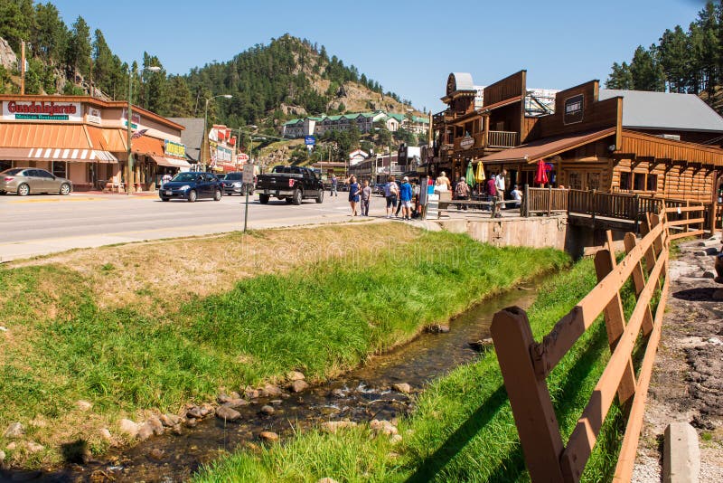 Main Street of Keystone , SD , USA , 9/1/2018 Editorial Stock Photo ...