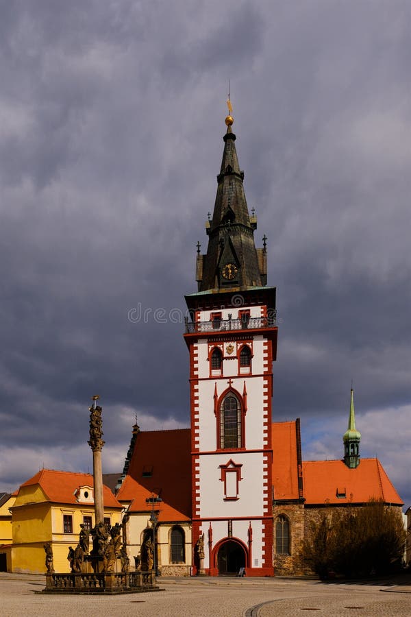 Main tower in Chomutov stock photo. Image of tower, outdoors - 278319560