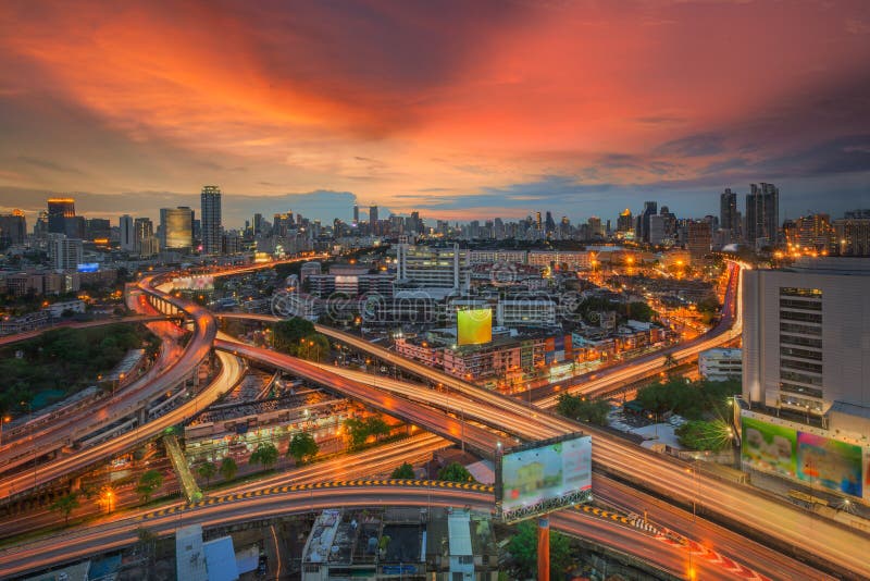 Main traffic high way stock image. Image of port, front - 56254149