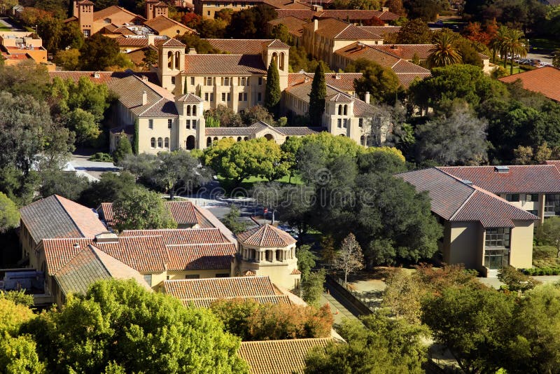 Main View Architecture in Stanford University Editorial Photo - Image ...