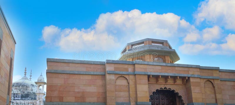 Main View of Kashi Vishwanath Temple Varanasi Stock Image - Image of ...