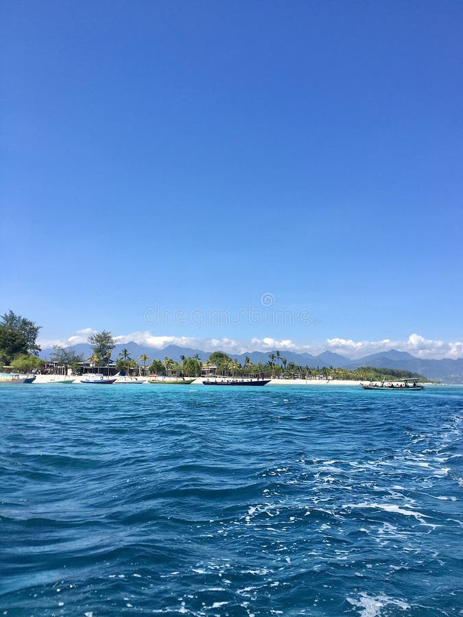 Main View from the Middle of the Sea Stock Photo - Image of wonderful ...