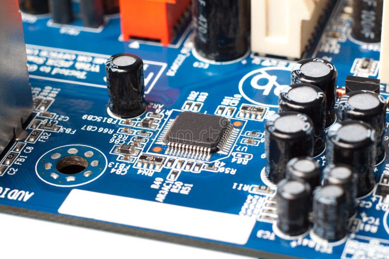 Mainboard, Computer Motherboard Stock Image - Image of industry ...