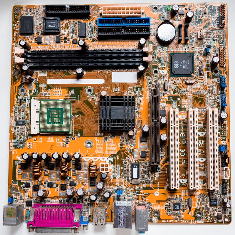 A Mainboard Main Board,cpu Motherboard,logic Board,system Board or Mobo ...