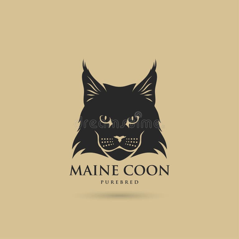 Maine Coon Icon Stock Illustrations – 553 Maine Coon Icon Stock ...