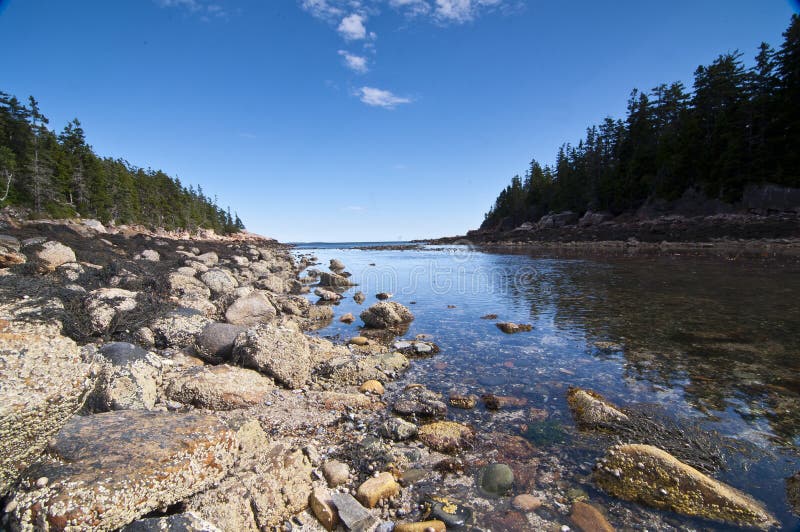 Maine Landscape stock image. Image of park, harbor, maine - 15642073