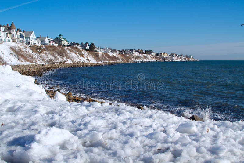 The Maine Ocean stock photo. Image of nubble, nubblelight - 40266374