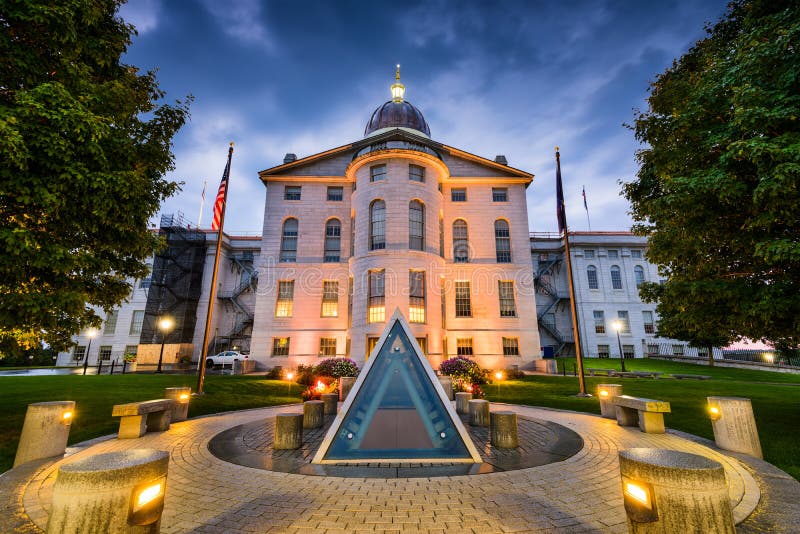 Maine State House stock photo. Image of scene, legal - 82712714