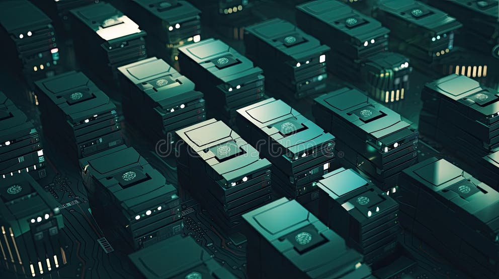 Mainframe computer server stock photo. Image of business - 290365674