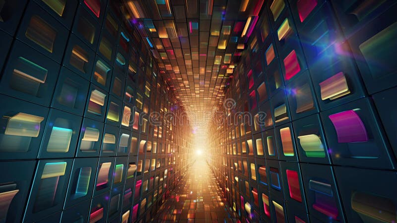 Mainframe computer server stock video. Video of bright - 319115151