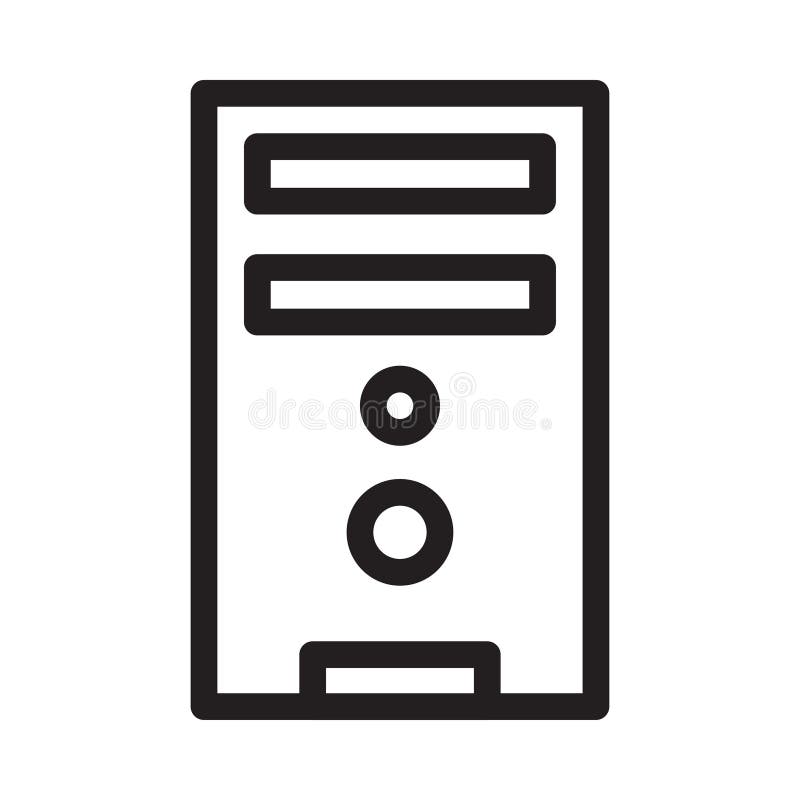 Mainframe Icon In Trendy Design Style Mainframe Icon Isolated On White Background Mainframe