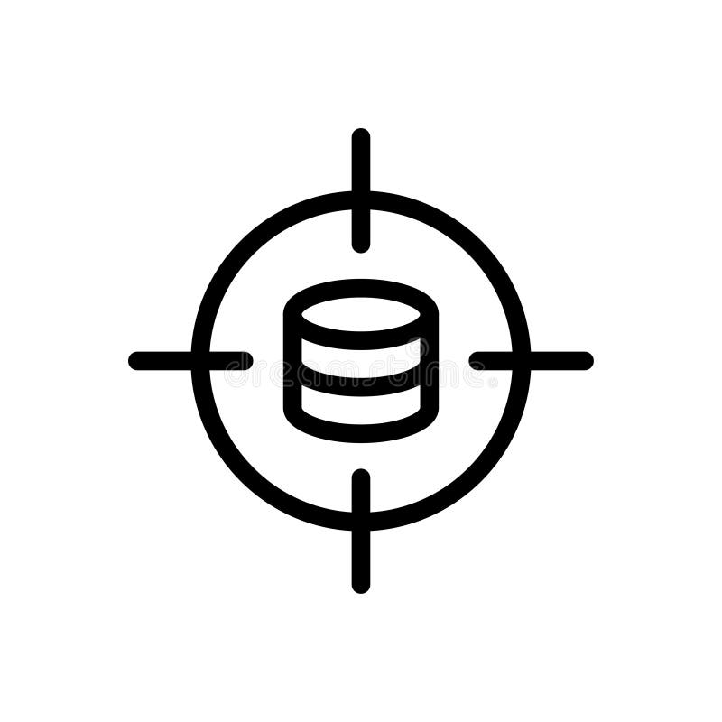 Mainframe Vector Icon Isolated on Transparent Background, Linear Stock ...