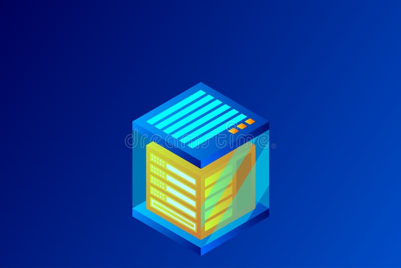 Mainframe, Powered Server, High Technology Concept, Data Center, Cloud ...