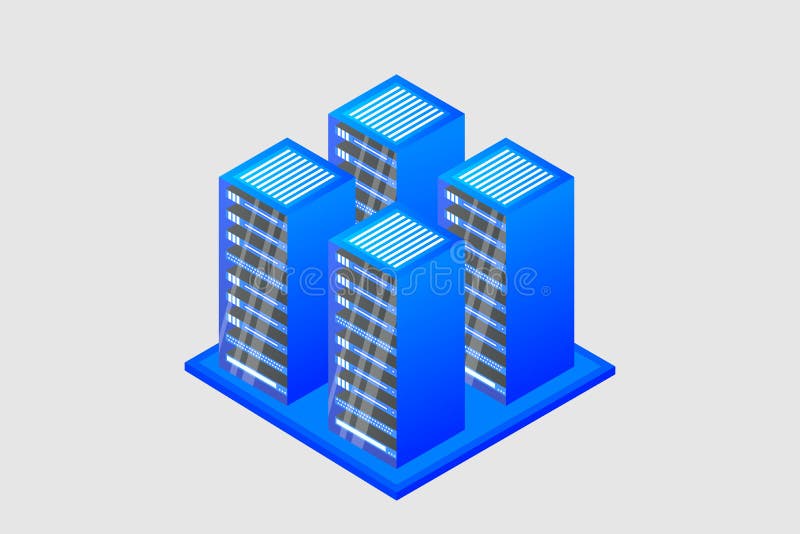 Mainframe, Powered Server, High Technology Concept, Data Center, Cloud ...