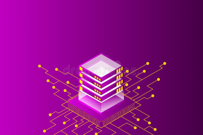 Mainframe, Powered Server, High Technology Concept, Data Center, Cloud ...