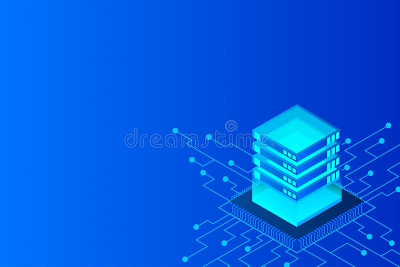 Mainframe, Powered Server, High Technology Concept, Data Center, Cloud ...