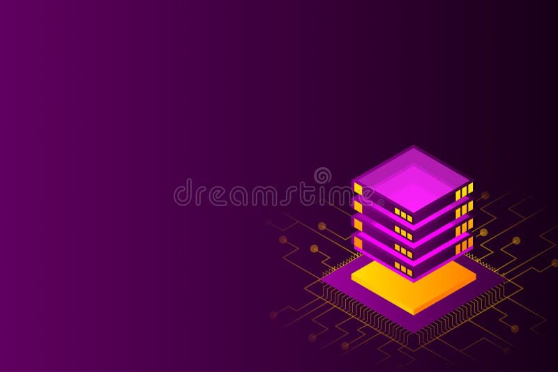 Mainframe, Powered Server, High Technology Concept, Data Center, Cloud ...