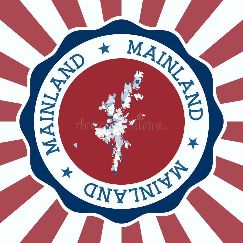 Digital Mainland logo. stock vector. Illustration of destination ...