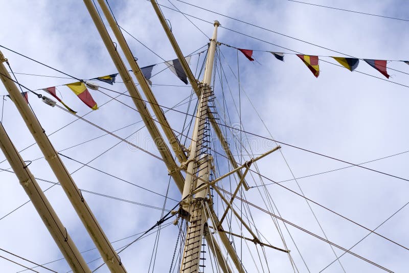 Mainmast Of A Sailing Ship Picture. Image: 2928085