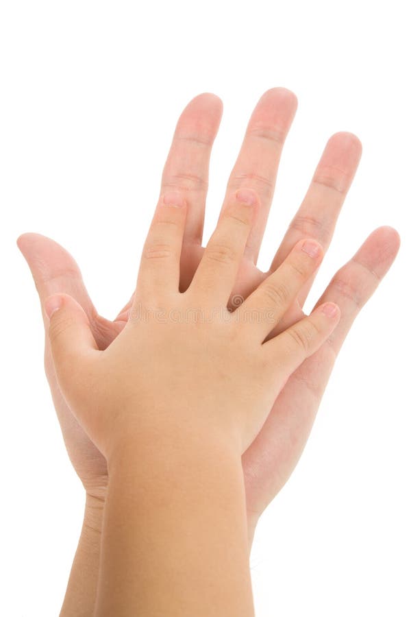 Mains d'enfants photo stock. Image du main, enfants, enfant - 2305754