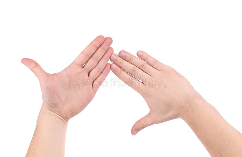 Mains croisées image stock. Image du gesticulation, fermé - 43936163