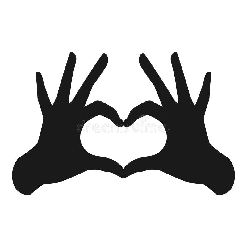 Deux Mains Faisant Le Signe De Coeur Amour, Concept Romantique De ...