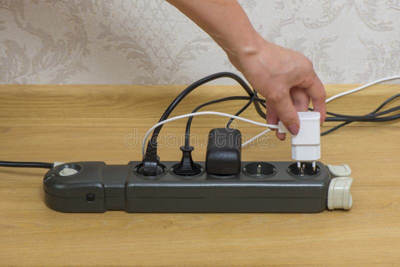 Mains Filter and Outlet Outlets Stock Photo - Image of outlet, volt ...
