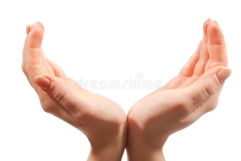 Mains ouvertes image stock. Image du mains, intérieur - 18529195