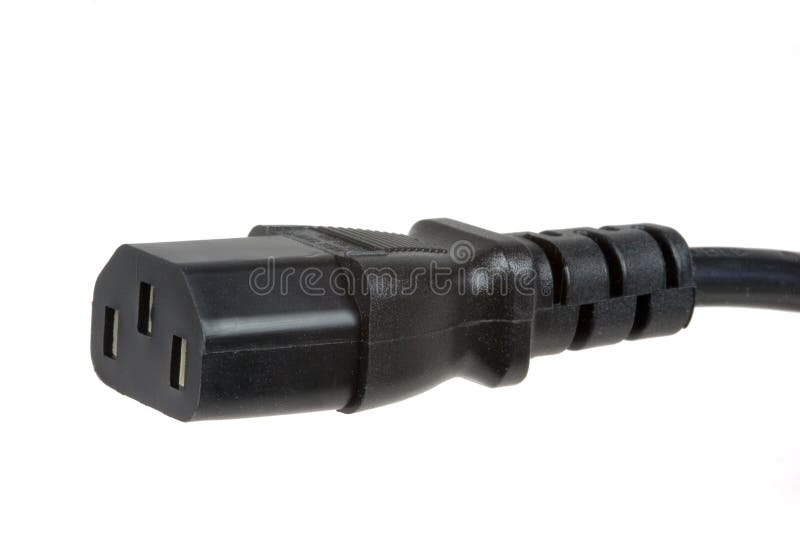 Mains power connector stock photo. Image of supply, voltage - 14751378