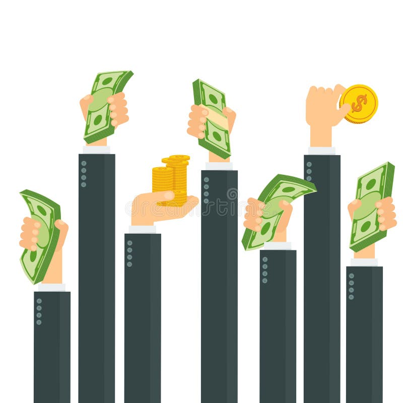 Mains retenant le coeur illustration de vecteur. Illustration du ...