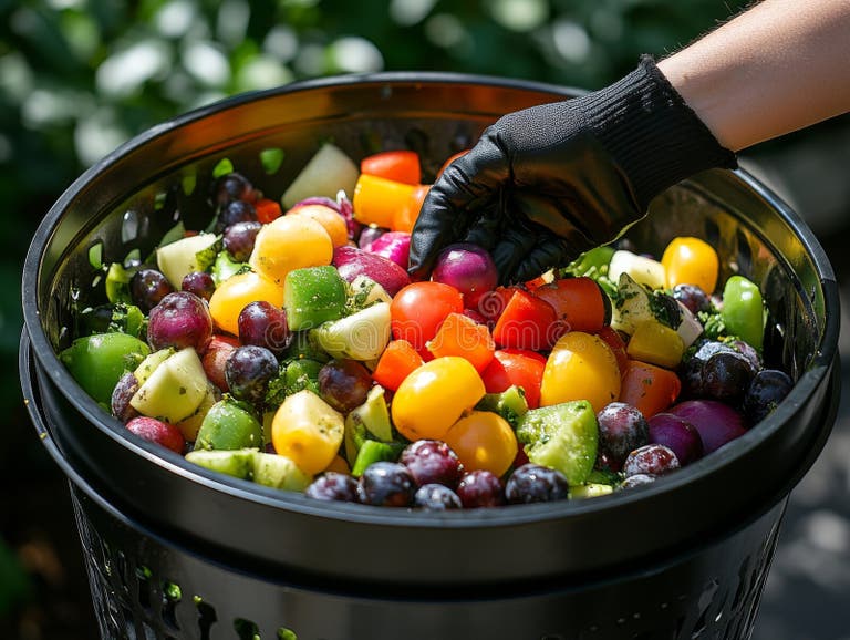 Maintaining Cleanliness in the Zero Waste Composting Process: Hand ...