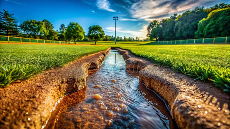 Optimizing Baseball Field Drainage a Deep Dive into Vertical Edge Drain ...