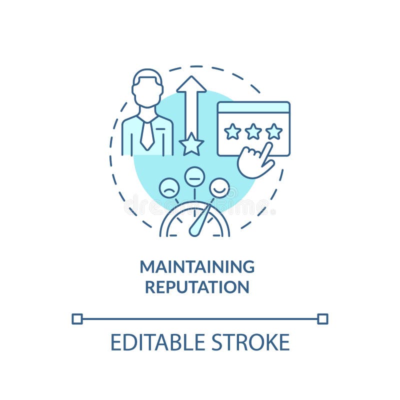 Reputation Line Drawing Stock Illustrations – 592 Reputation Line ...