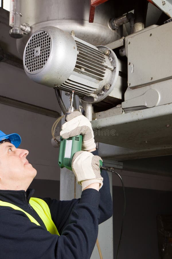 Maintenance stock image. Image of electrical, copper - 36375737