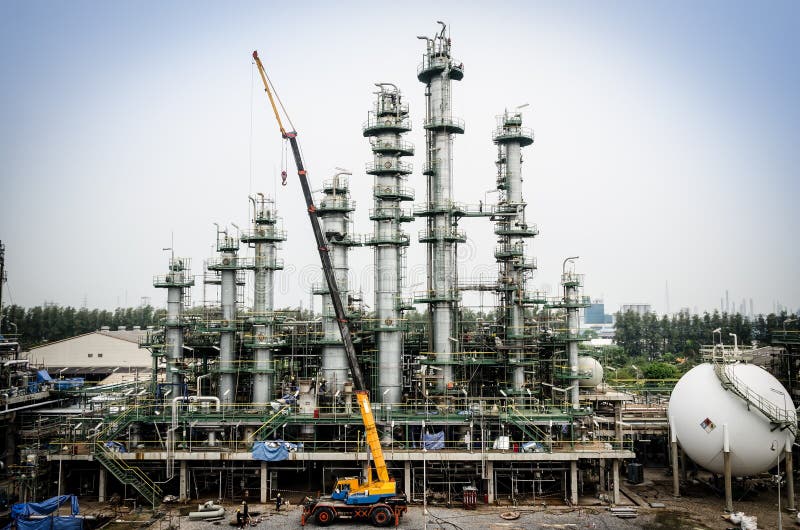 Maintenance column tower stock photo. Image of crane - 29977252