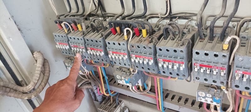 Maintenance Electician editorial stock image. Image of maintenance ...