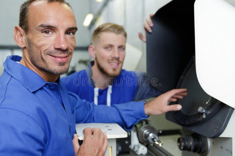 Maintenance Engineer at Work Posing Stock Photo - Image of professional ...