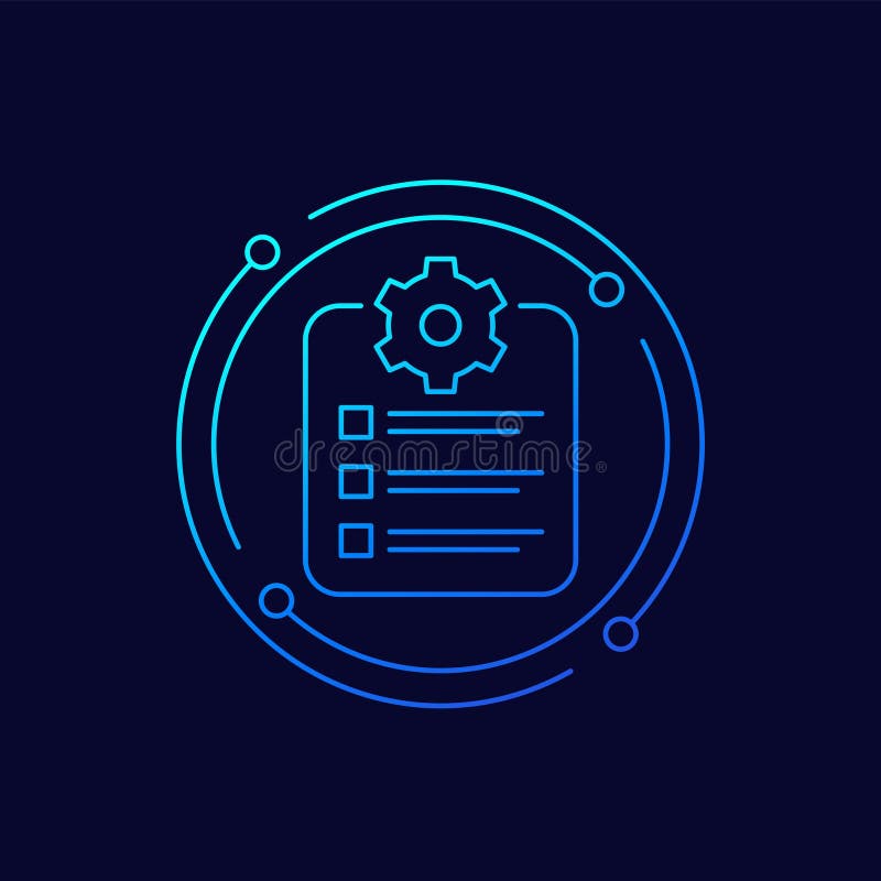 Maintenance Report Icon Stock Illustrations – 1,365 Maintenance Report ...