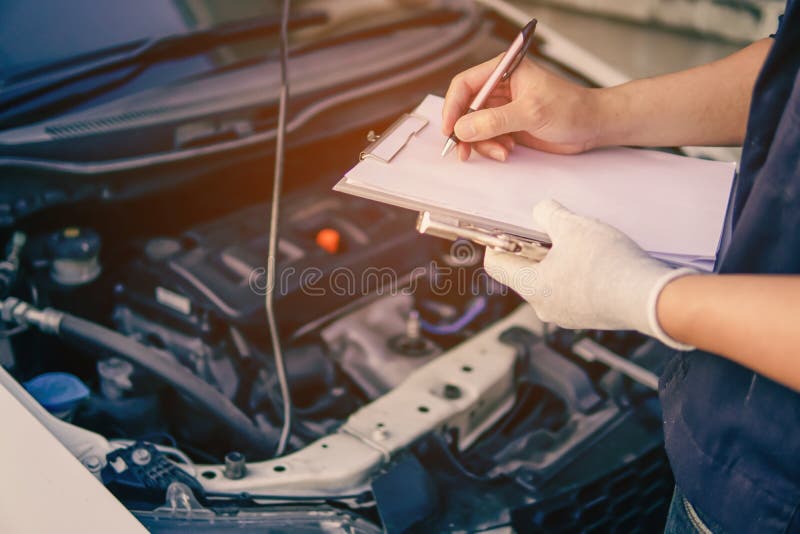 Maintenance Man Check Car Engine, Car Service, Car Check, Call Center ...