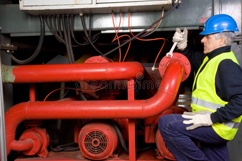 Maintenance people stock photo. Image of professional - 35392522