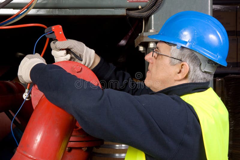 Maintenance people stock image. Image of industrial, safety - 33251317
