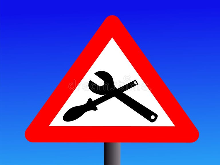 Maintenance Progress Sign Stock Illustrations – 4,760 Maintenance ...