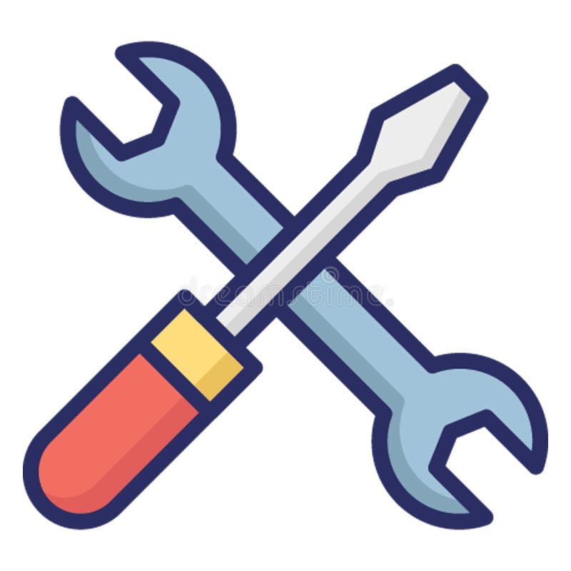 Maintenance, Repair Icon Isolated Vector Icon Which Can Easily Modify ...