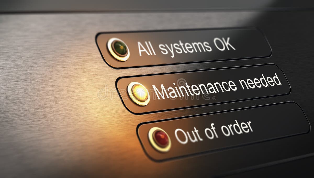 Warning Maintenance Stock Illustrations – 9,143 Warning Maintenance ...