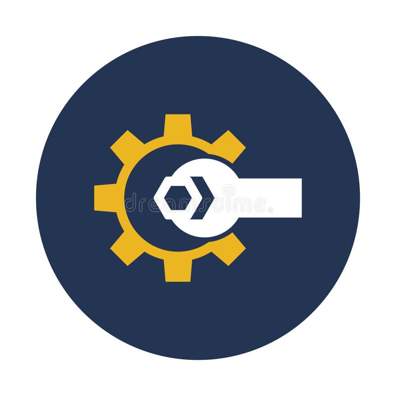 Maintenance, Repairing Tools Vector Icon Which Can Easily Modify Stock ...