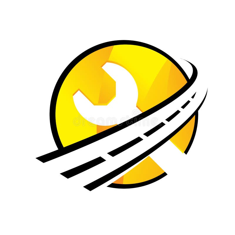 Maintenance Road Construction Logo Design Creative Sign Concept Design ...